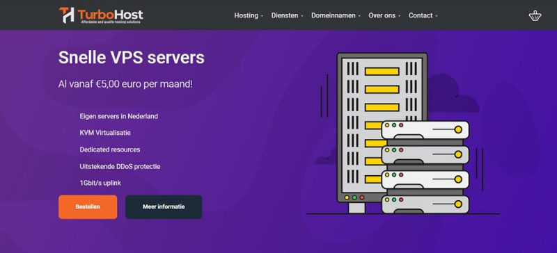 Turbohost：荷兰VPS，1核/2GB内存，1G带宽/不限流量，€5/月起-优乐评测网